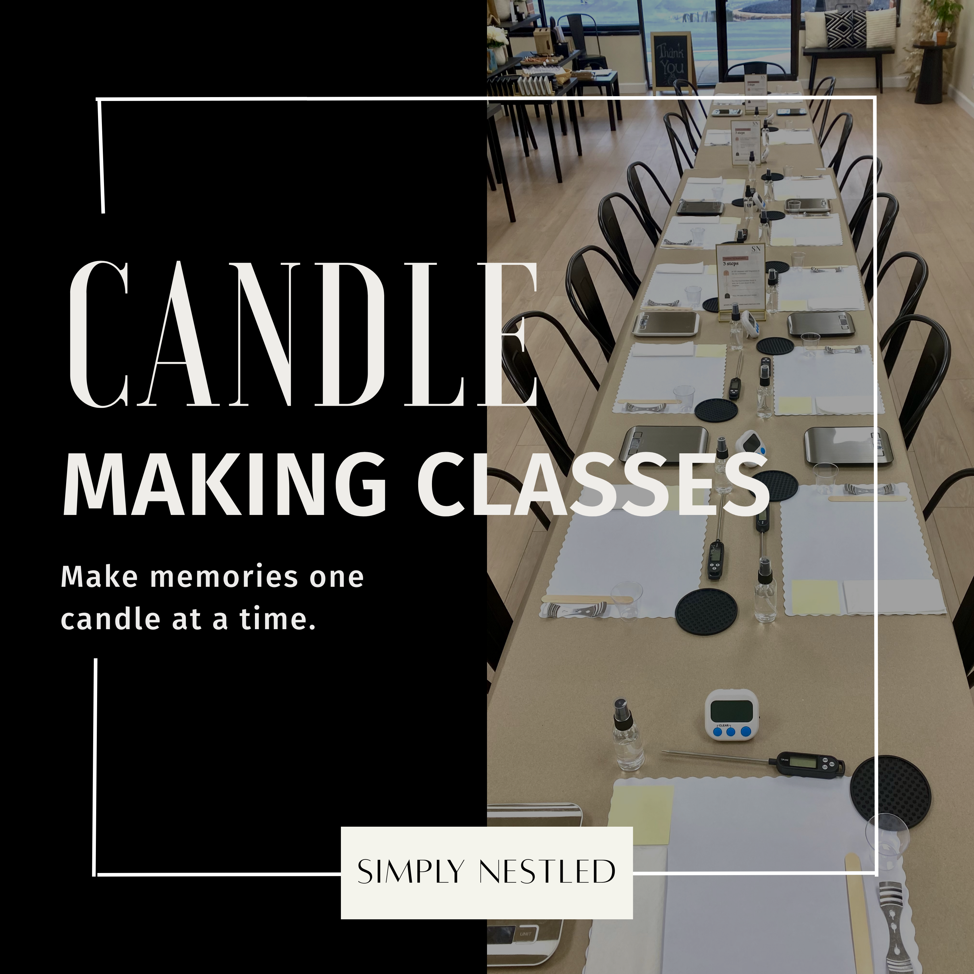 Candle Making Classes – Simply Nestled